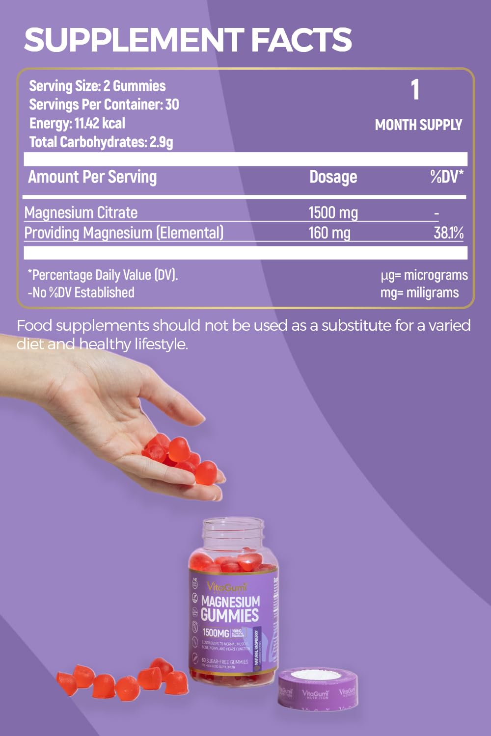 natural magnesium citrate gummies for stress relief