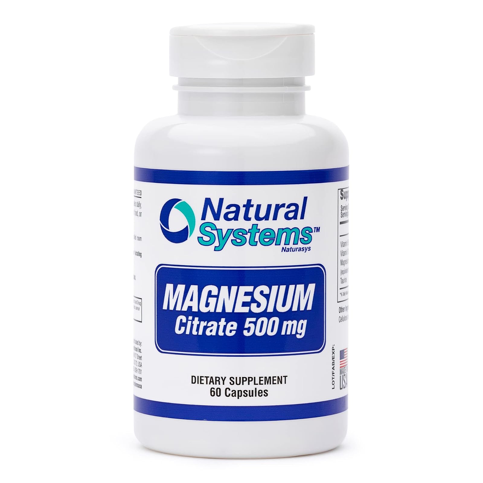natural magnesium citrate supplement