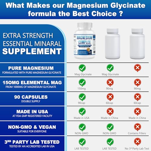 natural magnesium complex for better sleep