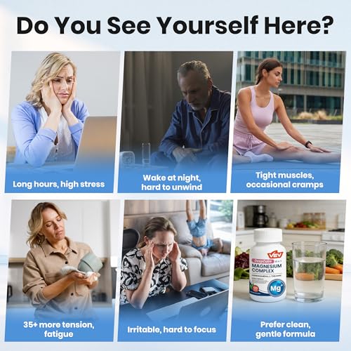 natural magnesium complex for men and women