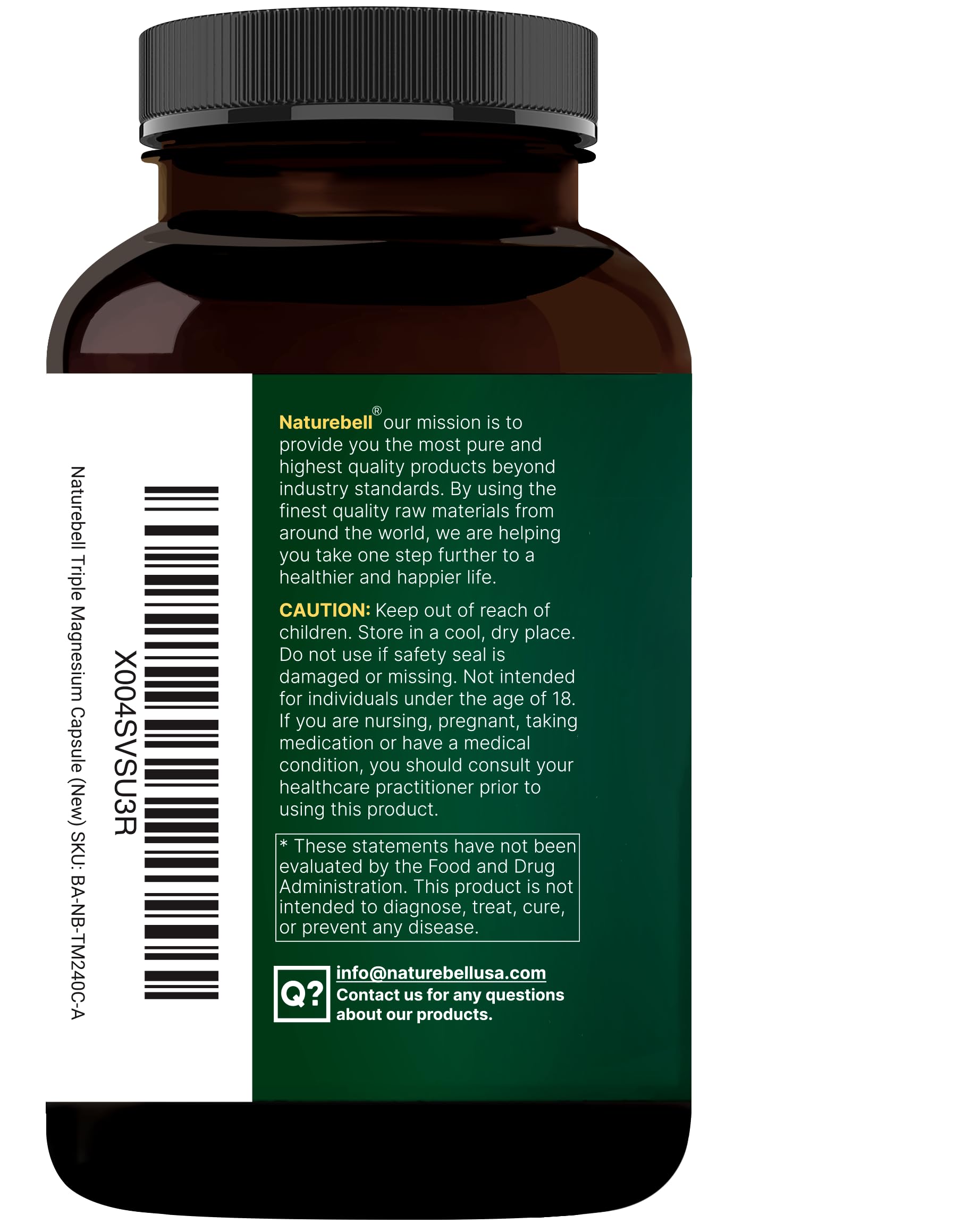 natural magnesium complex for muscle recovery