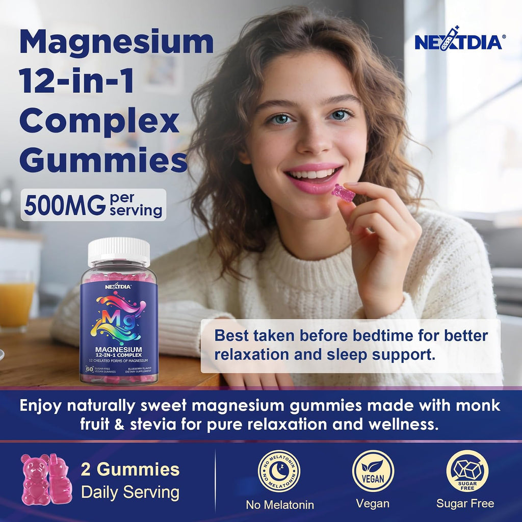 Natural magnesium complex for overall health