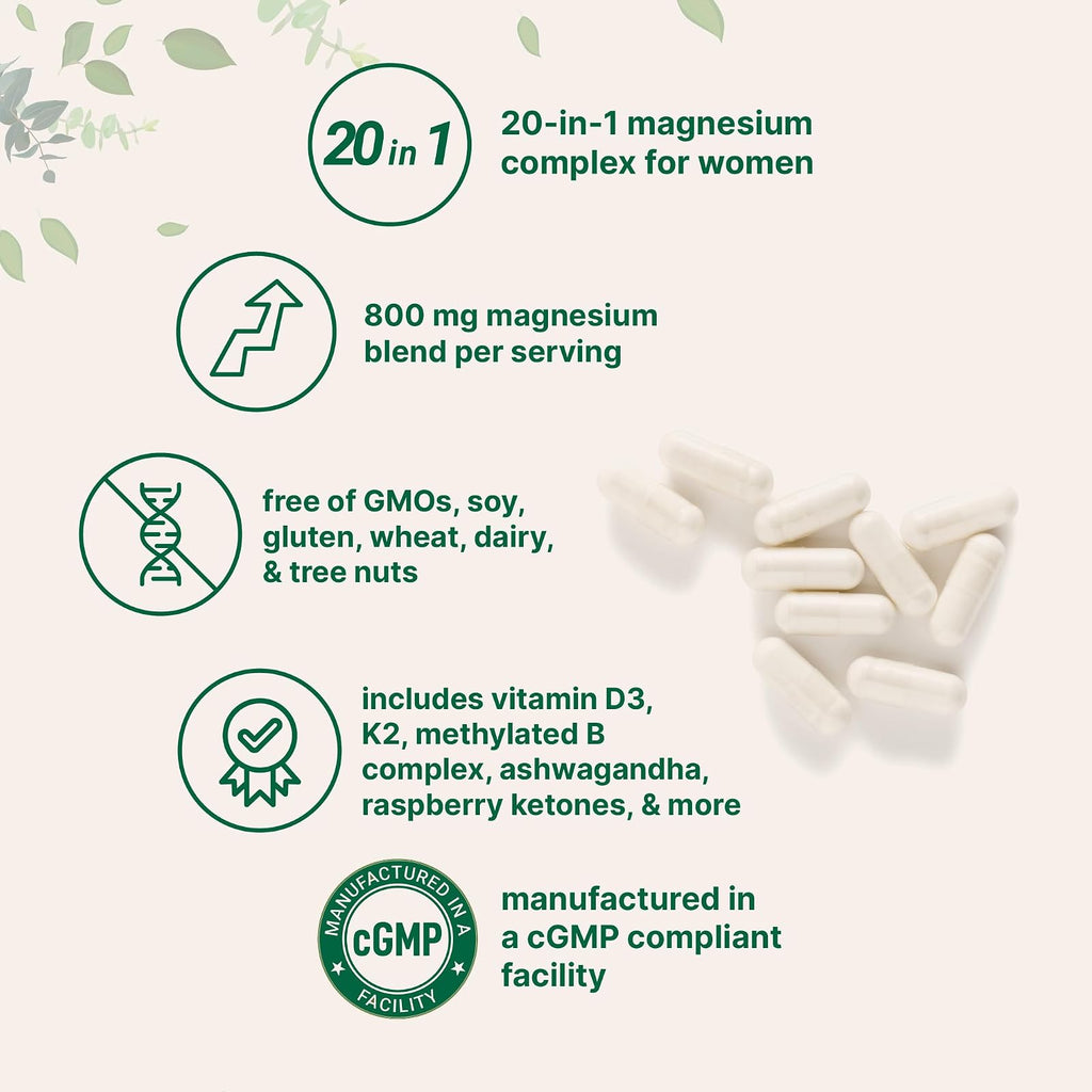 natural magnesium complex for relaxation