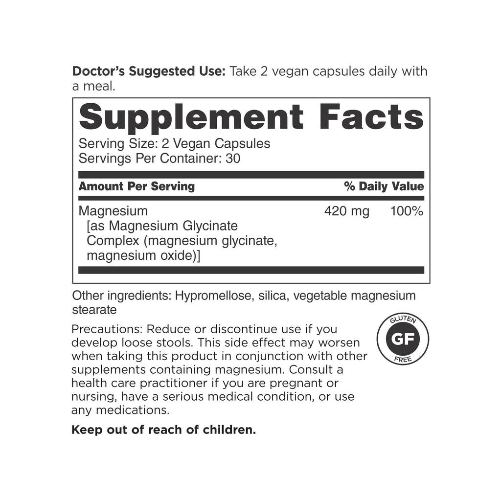 natural magnesium complex for relaxation