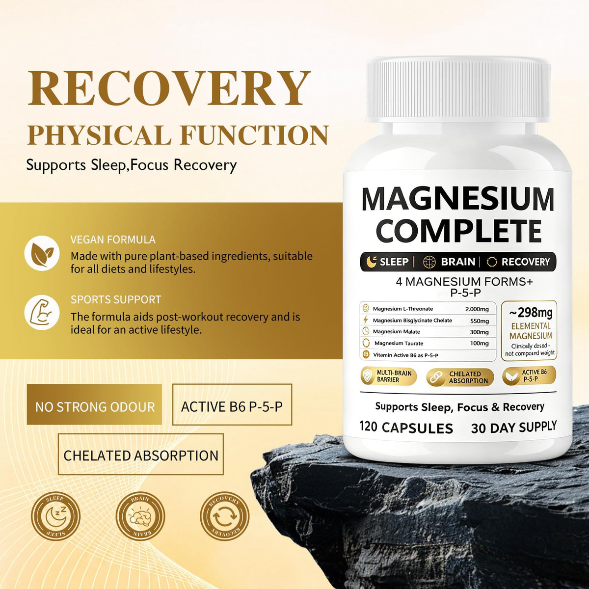 natural magnesium complex for relaxation