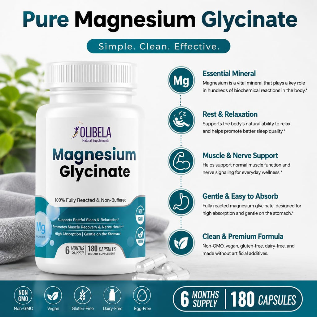natural magnesium complex for restful nights