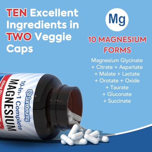 natural magnesium complex for stress relief
