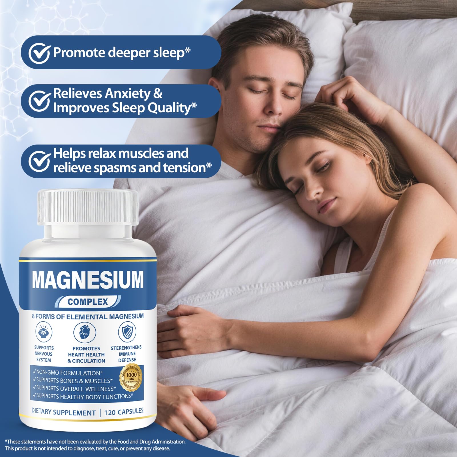 Natural Magnesium Complex for stress relief