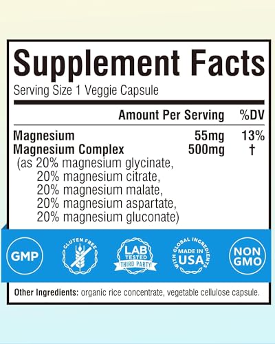 natural magnesium complex for wellness