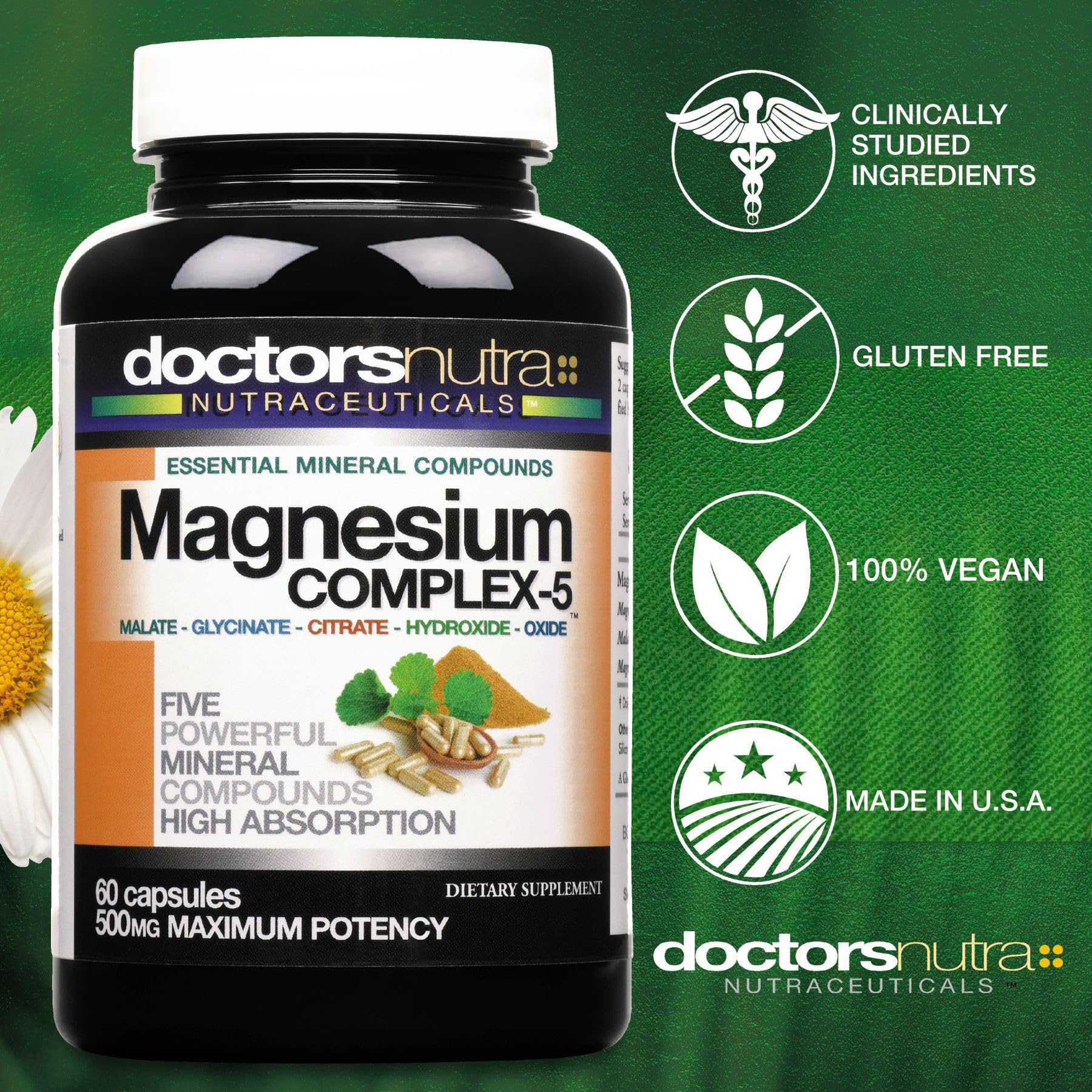 natural magnesium complex for wellness