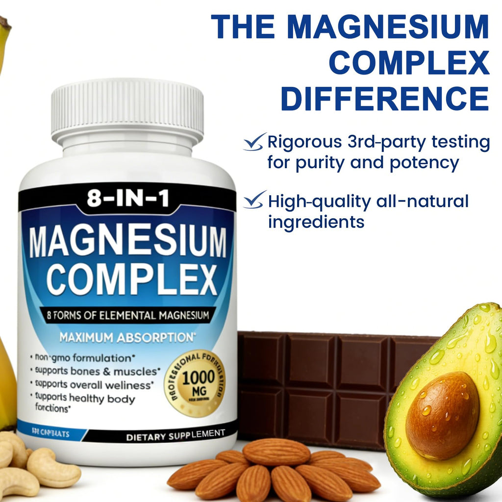 Natural magnesium complex for wellness
