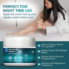 natural magnesium cream for better sleep
