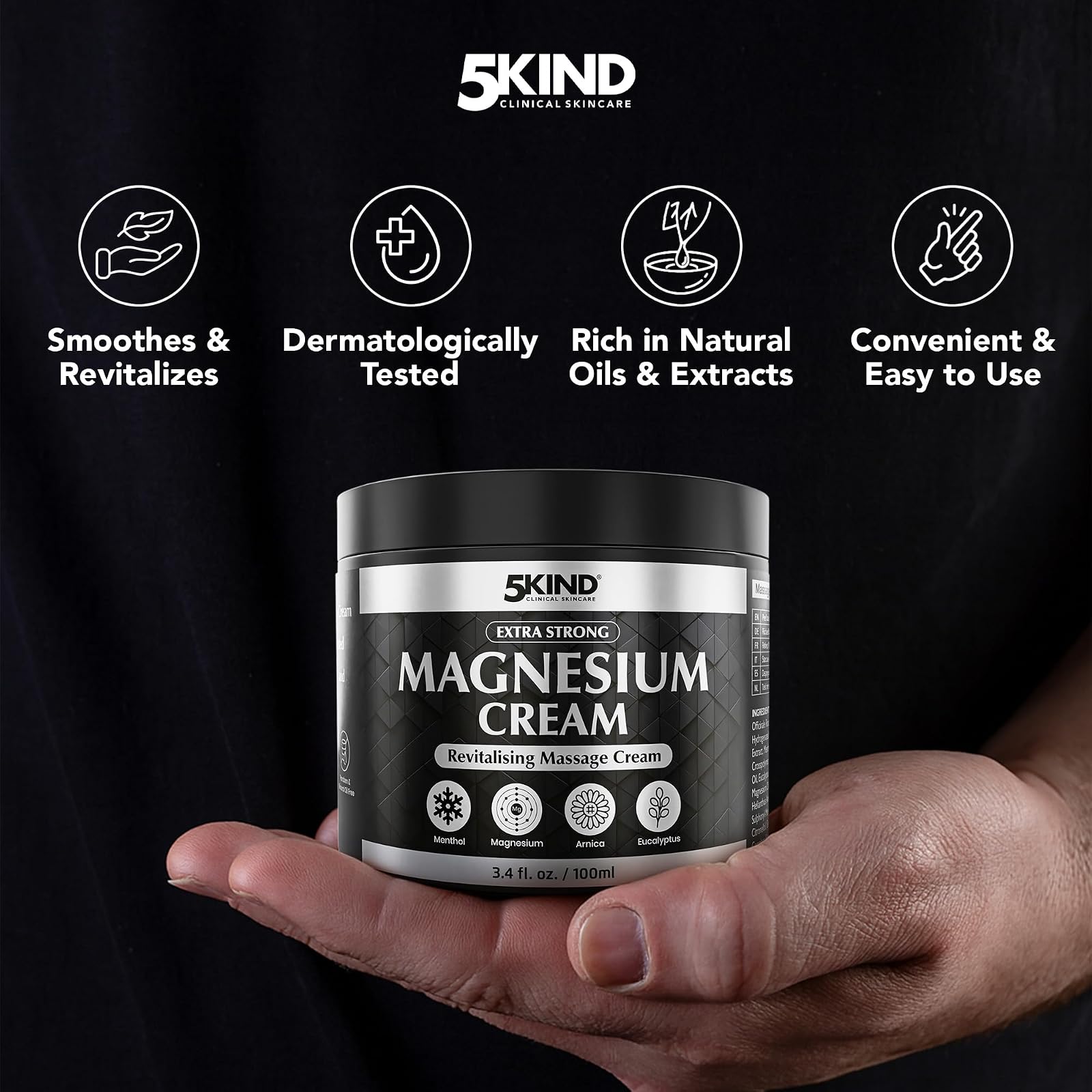 natural magnesium cream for better sleep