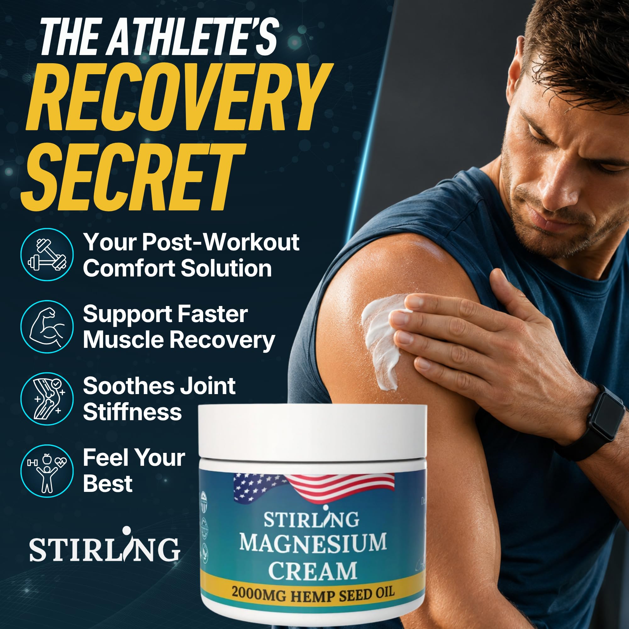 natural magnesium cream for mobility support