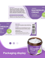 natural magnesium cream for overall wellness