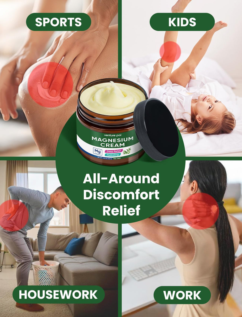 natural magnesium cream for relaxation
