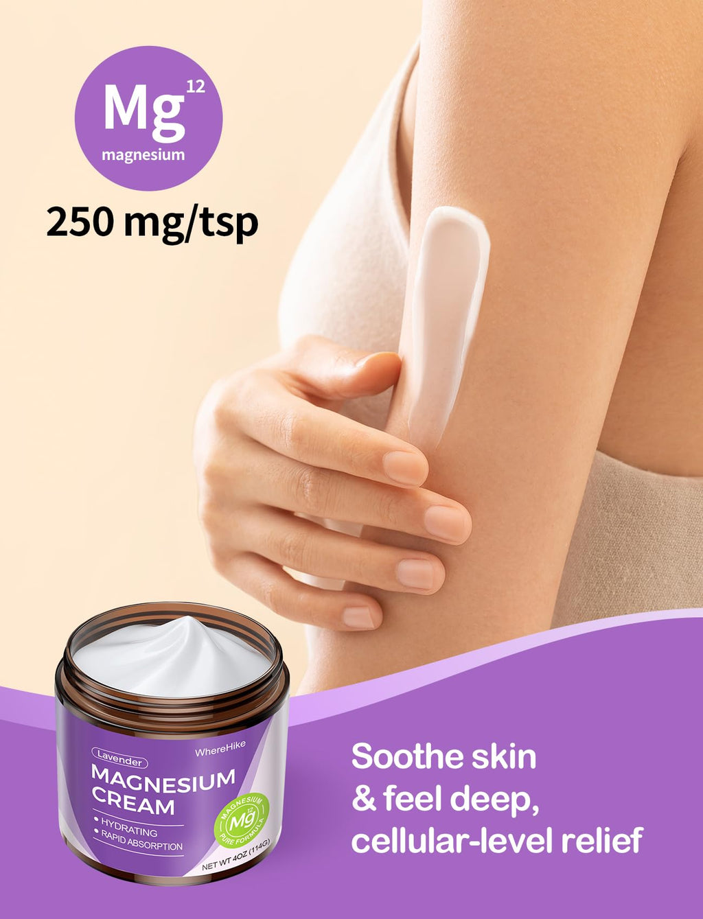 natural magnesium cream for skin