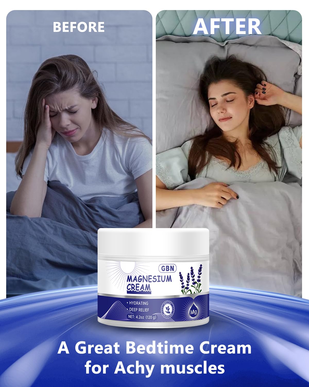 natural magnesium cream for stress relief