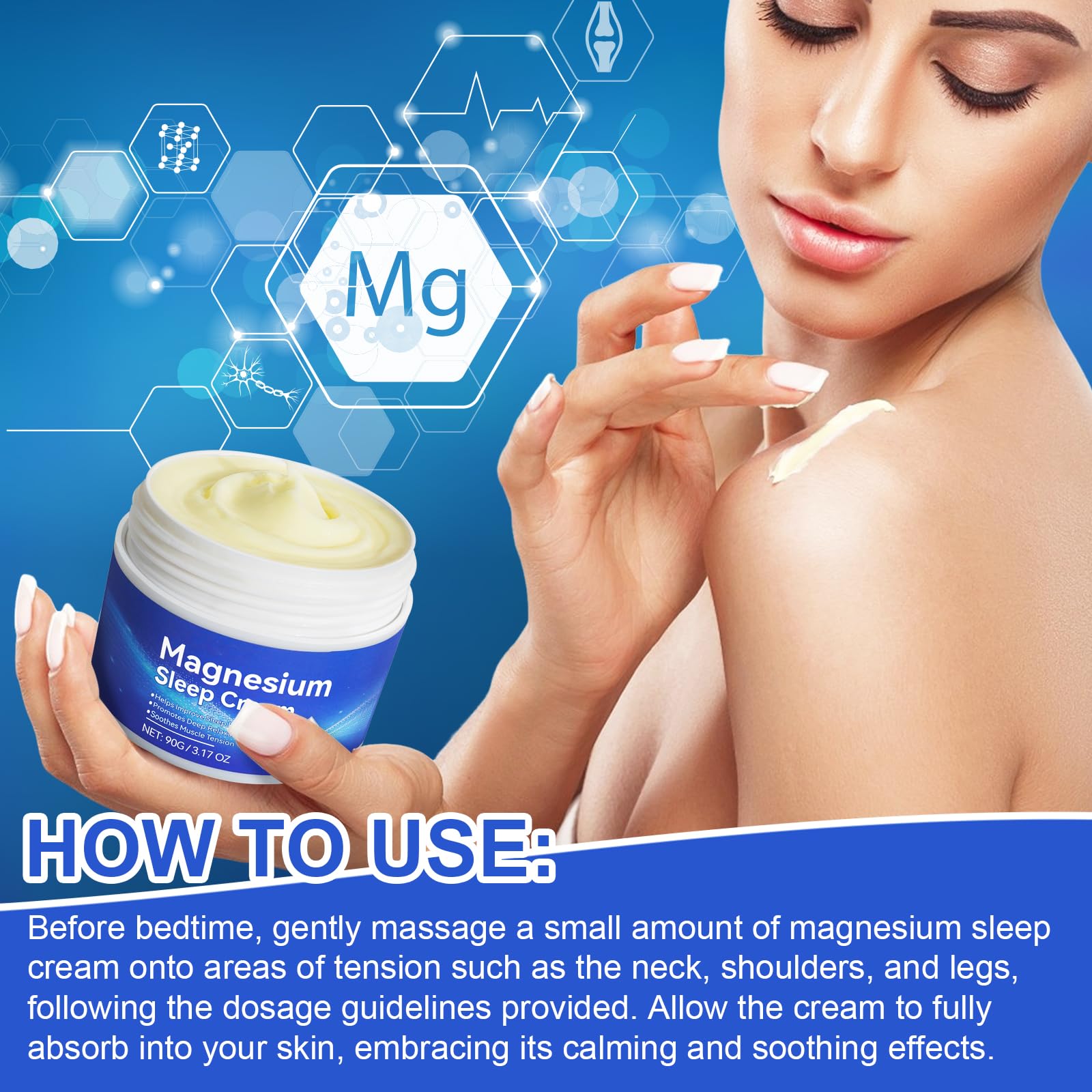 natural magnesium cream for stress relief