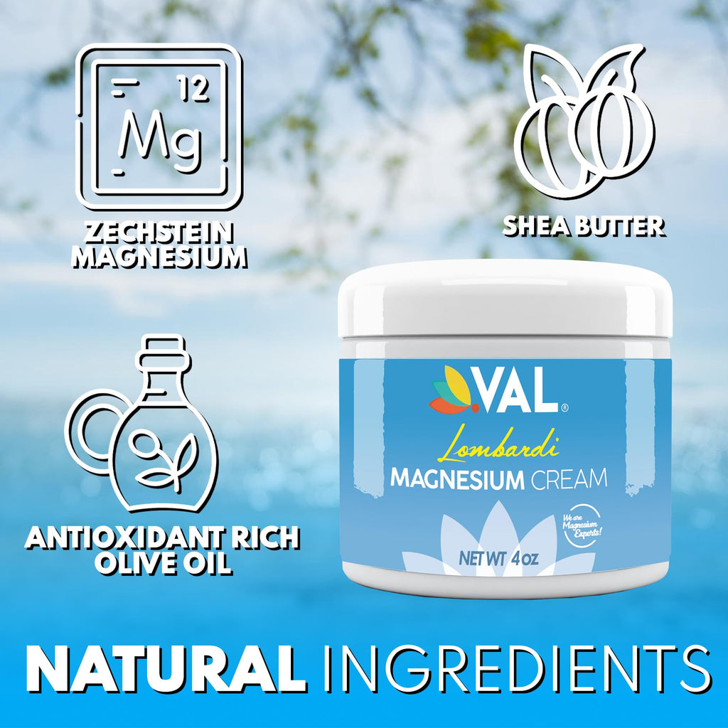 natural magnesium cream for stress relief