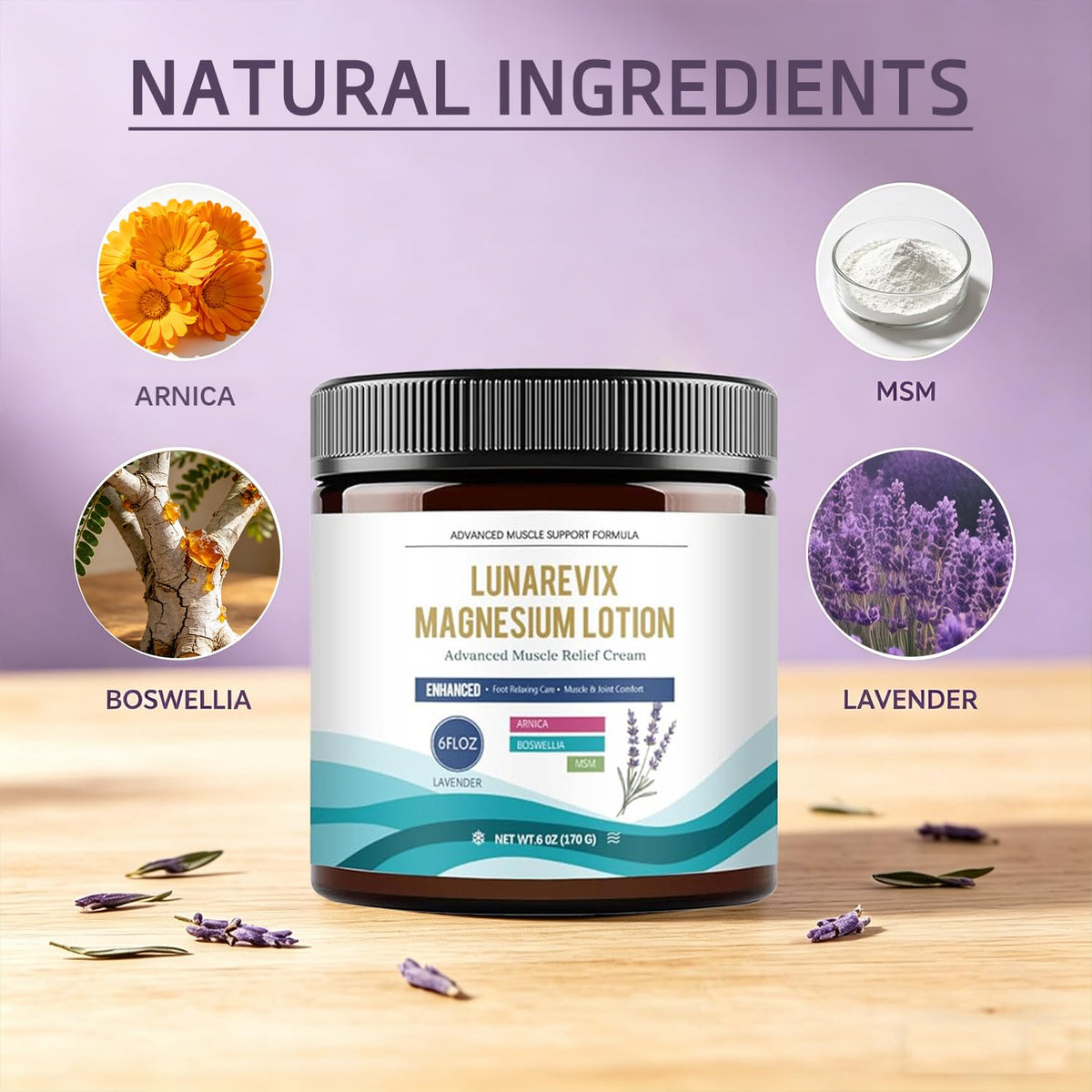 natural magnesium cream for stress relief