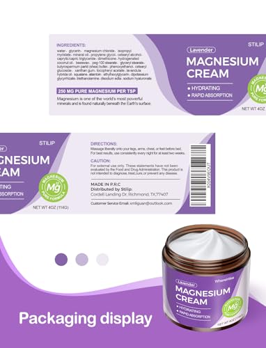 natural magnesium cream for wellness
