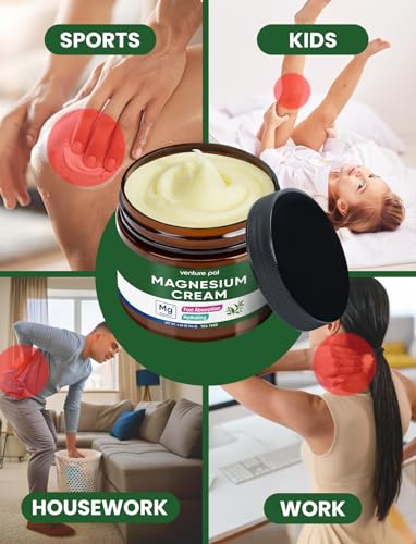 natural magnesium cream with shea butter