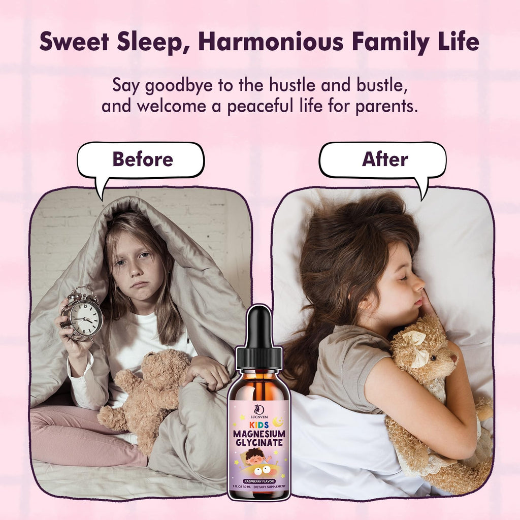 Natural magnesium drops for children