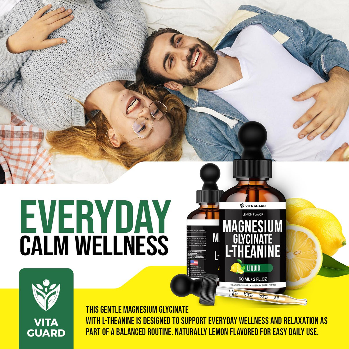 Natural magnesium drops for enhanced energy