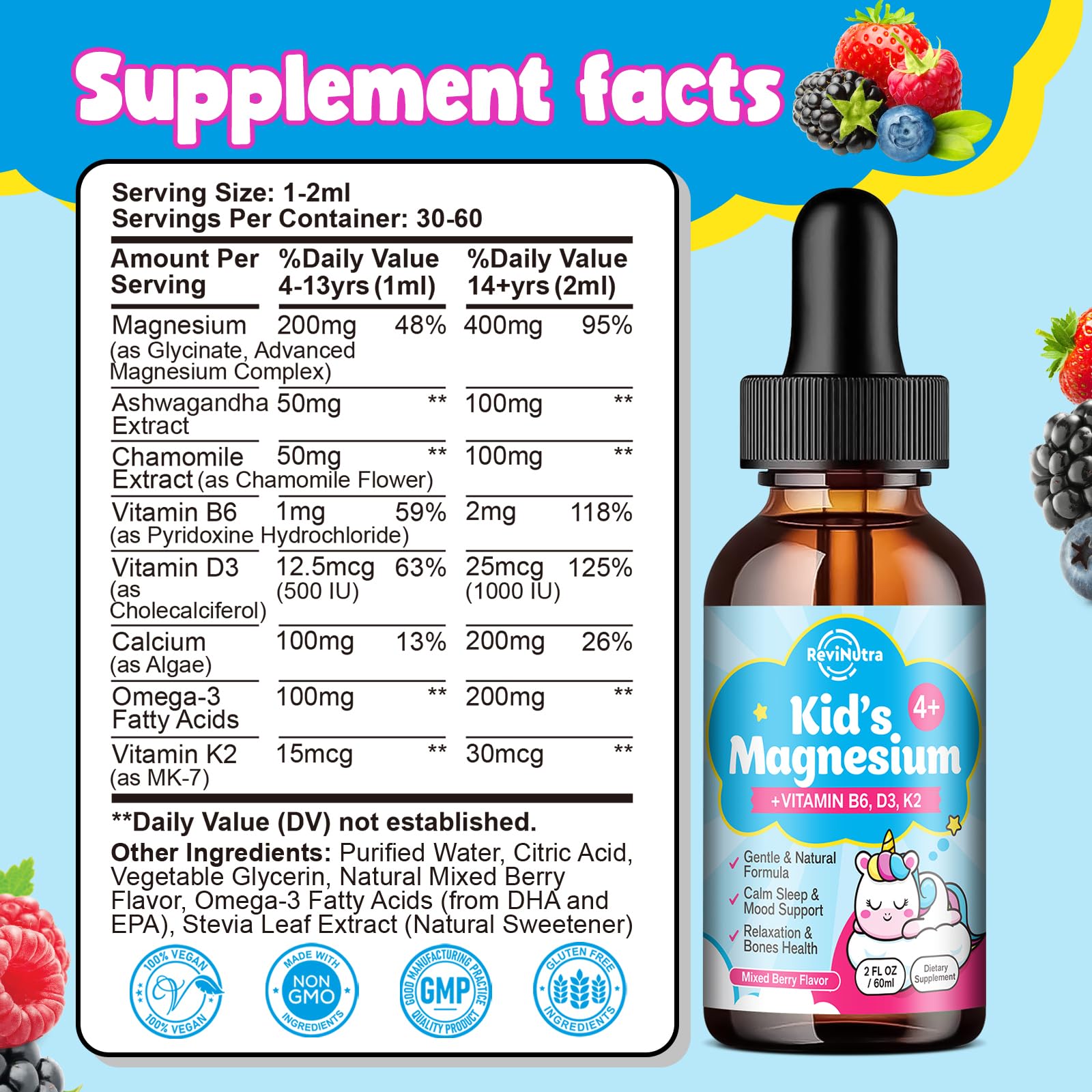 natural magnesium drops for kids