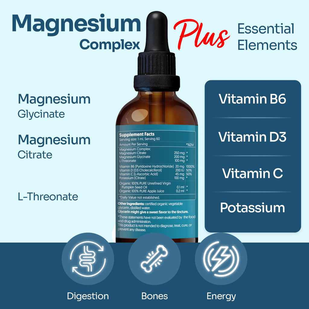 natural magnesium drops for relaxation