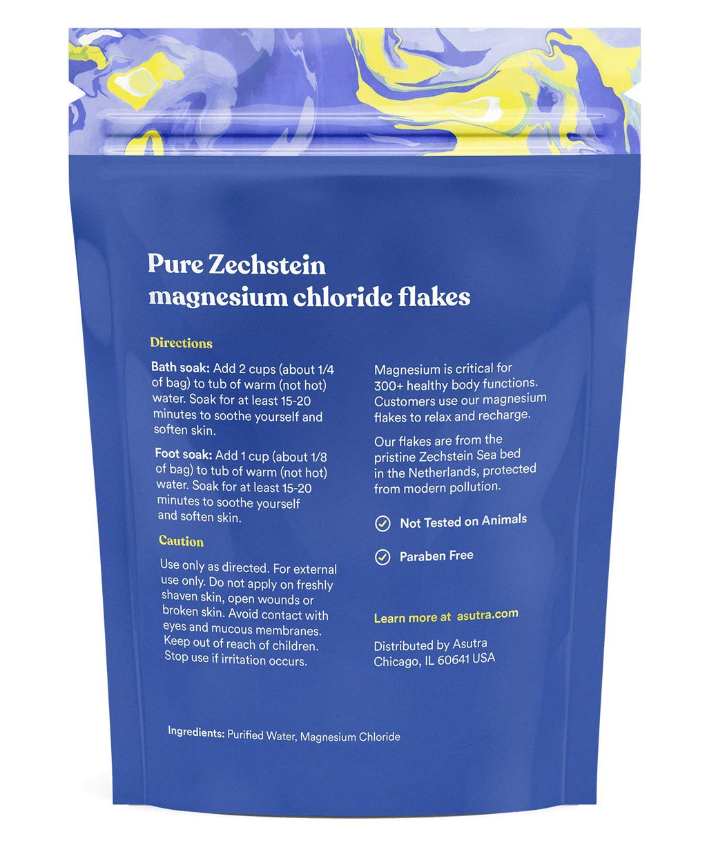 natural magnesium flakes for stress relief