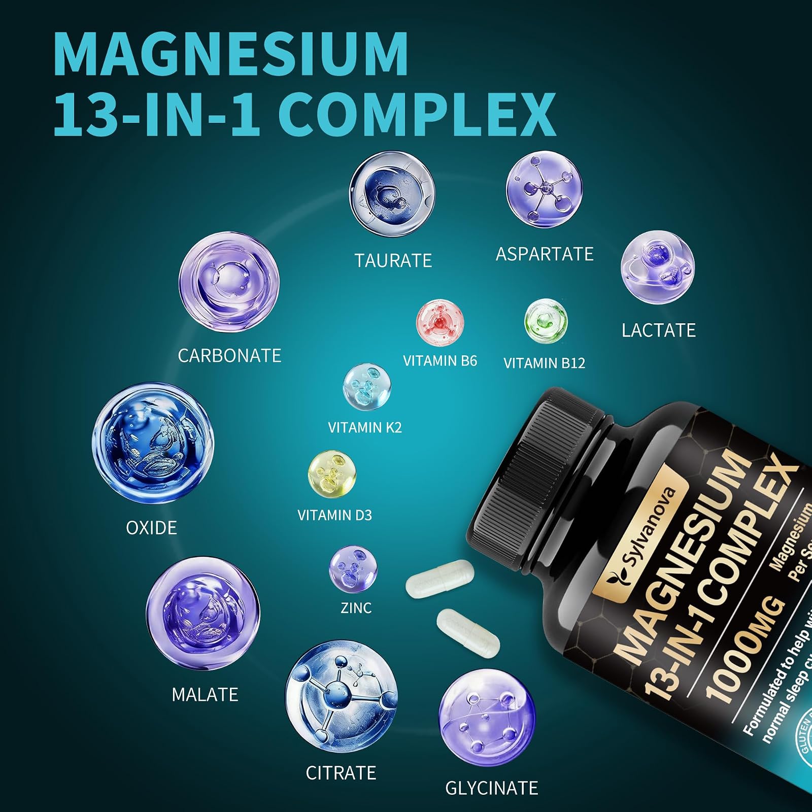 Natural magnesium for better sleep quality