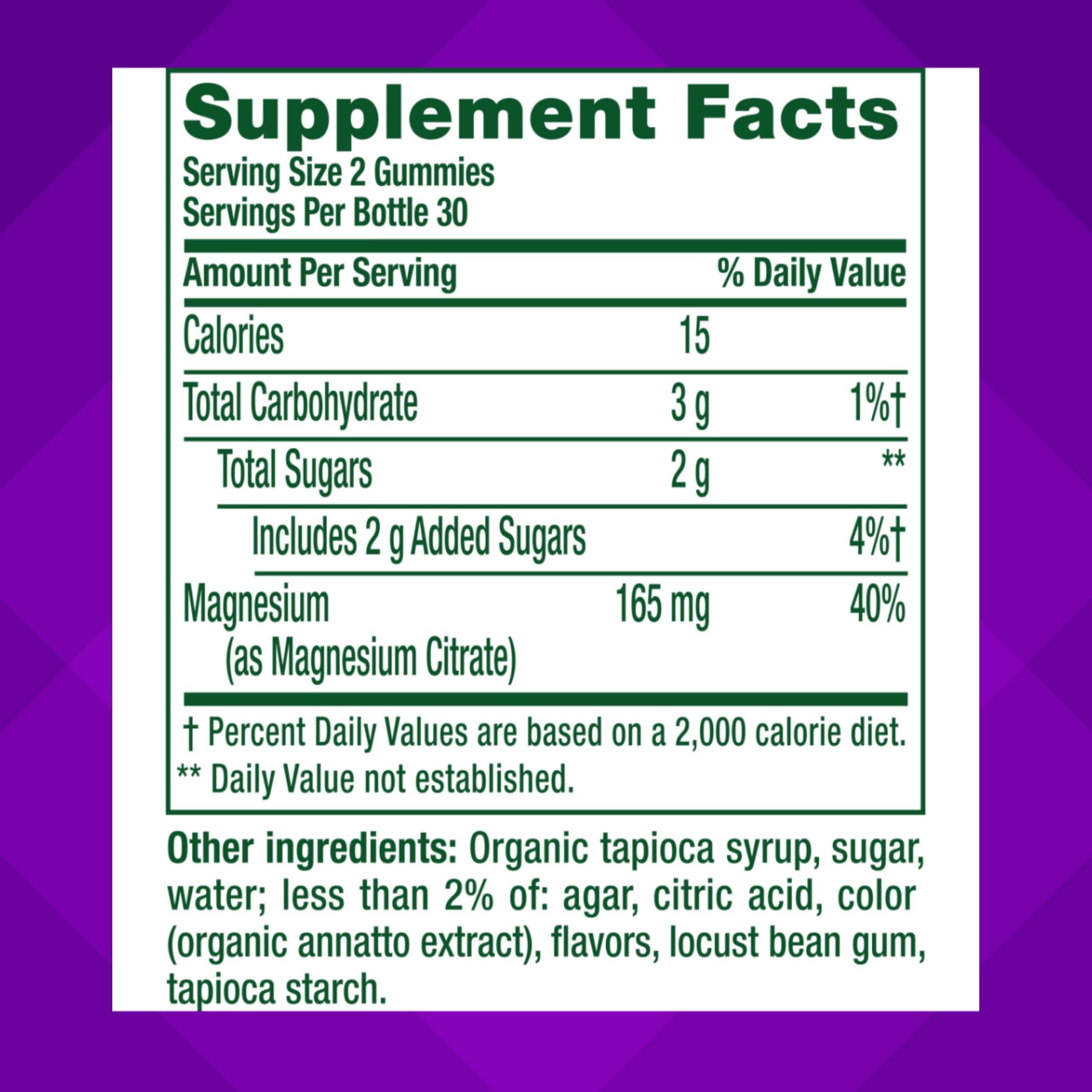 natural magnesium for better sleep