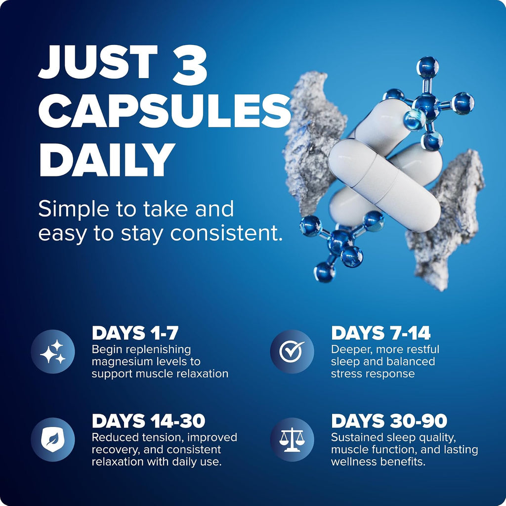 Natural magnesium for better sleep