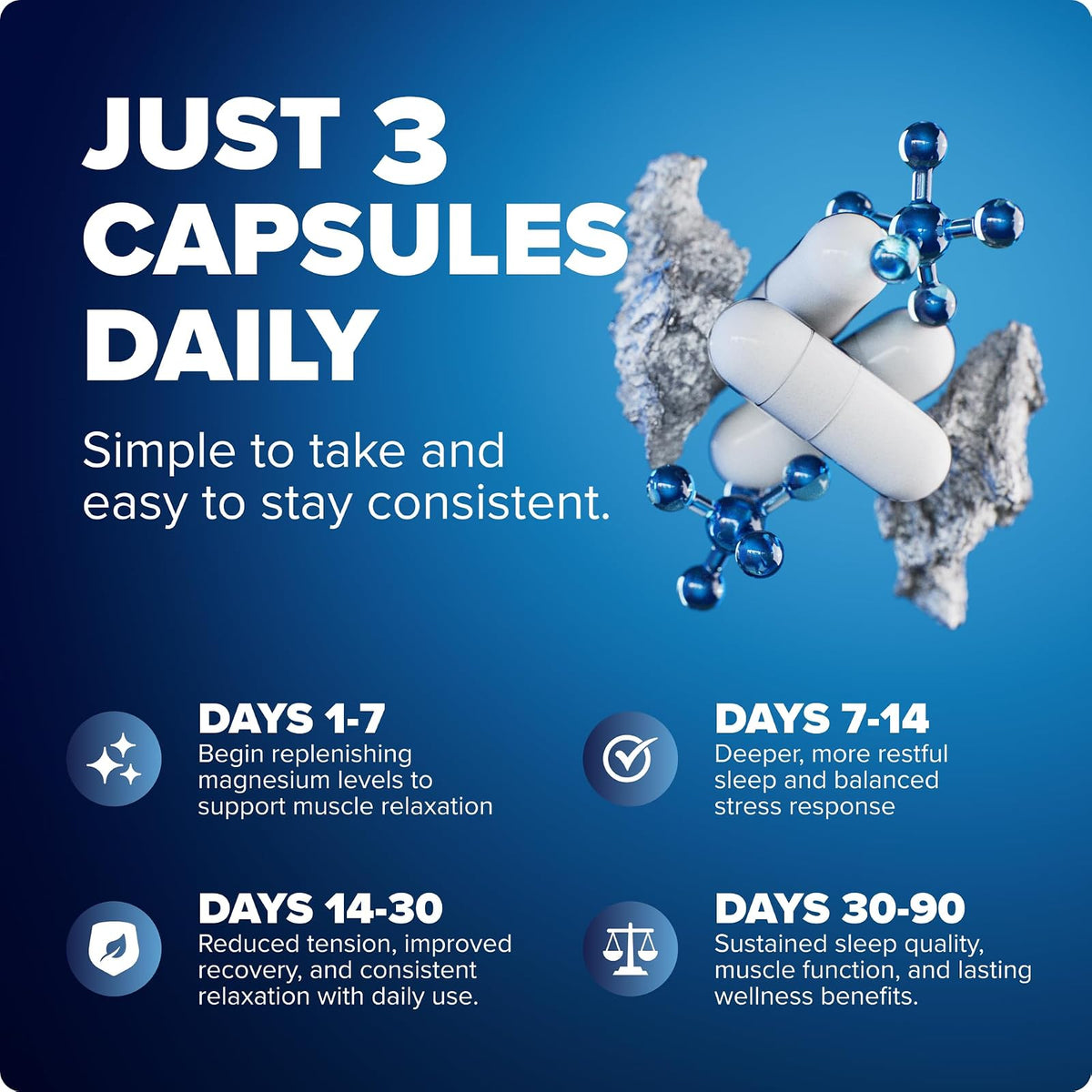 Natural magnesium for better sleep