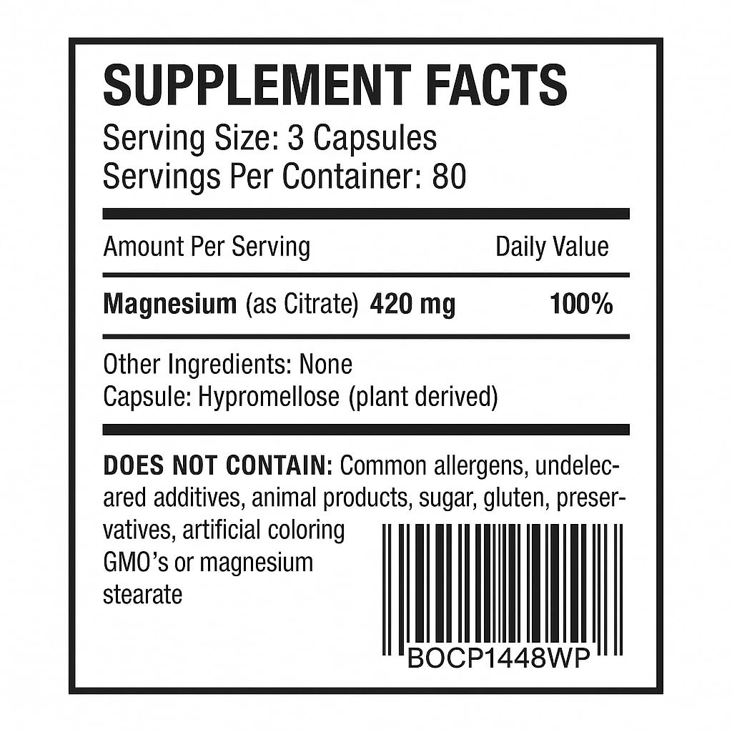 natural magnesium for better sleep