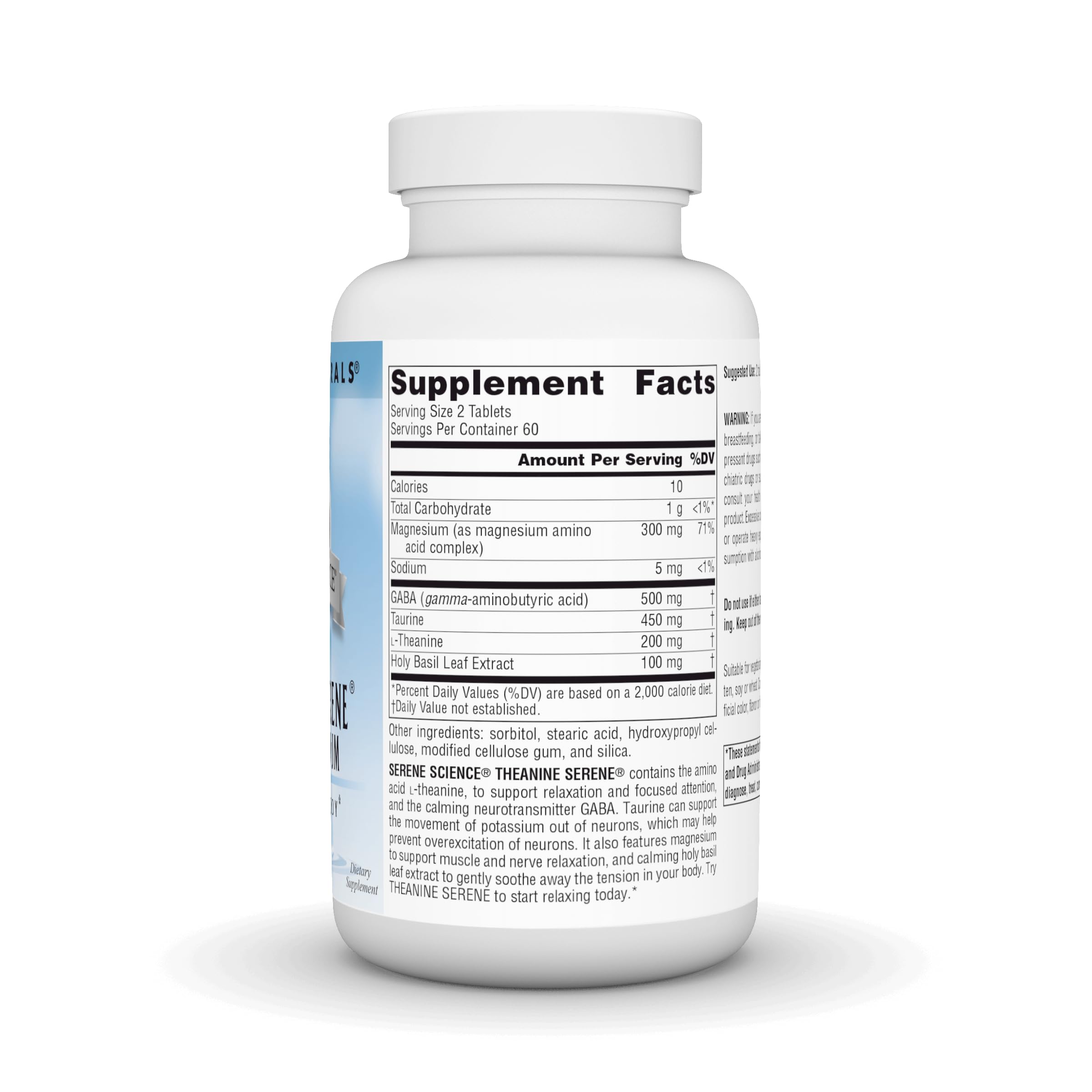 Natural magnesium for calming effects