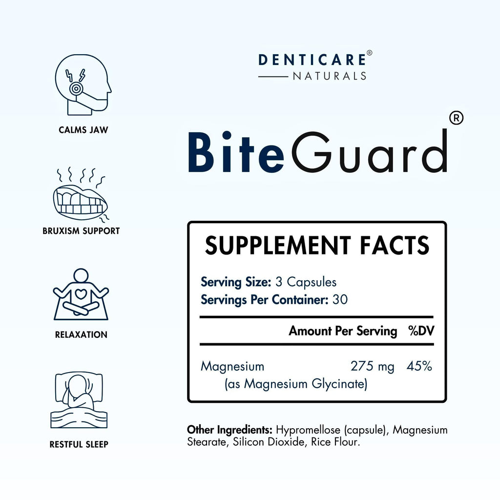 natural magnesium for clenching relief