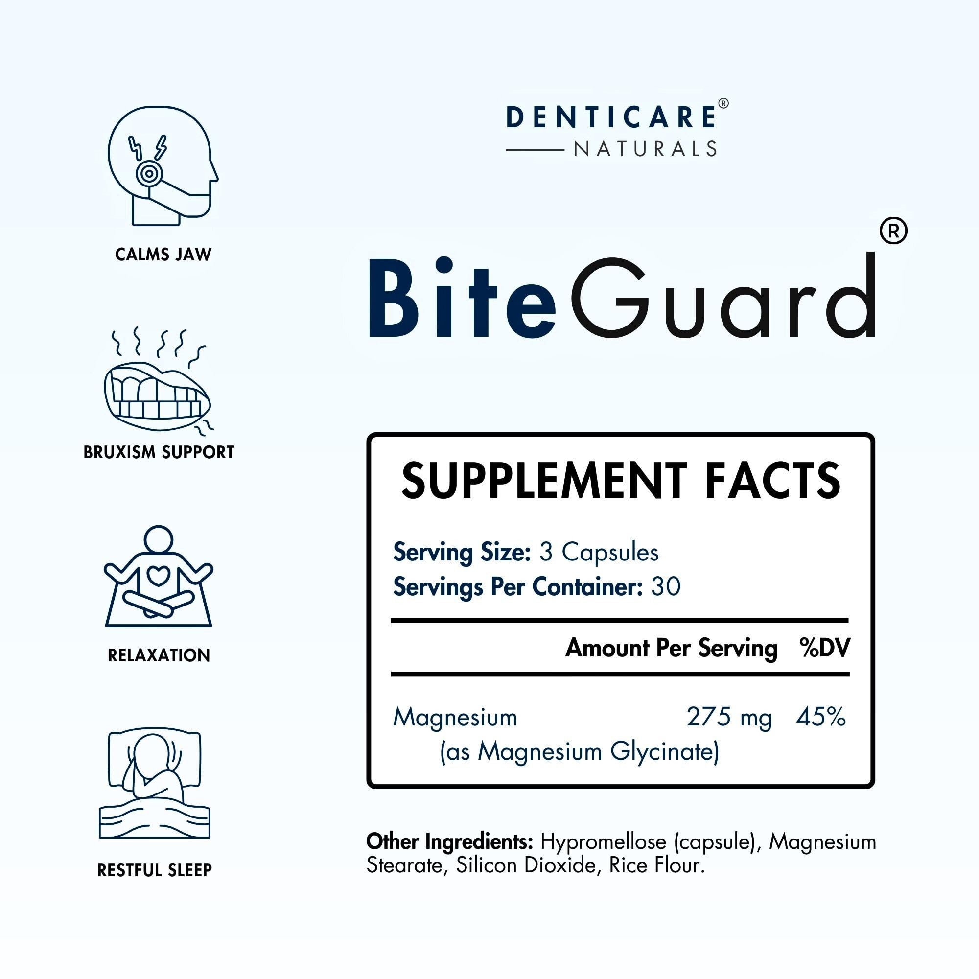 natural magnesium for clenching relief