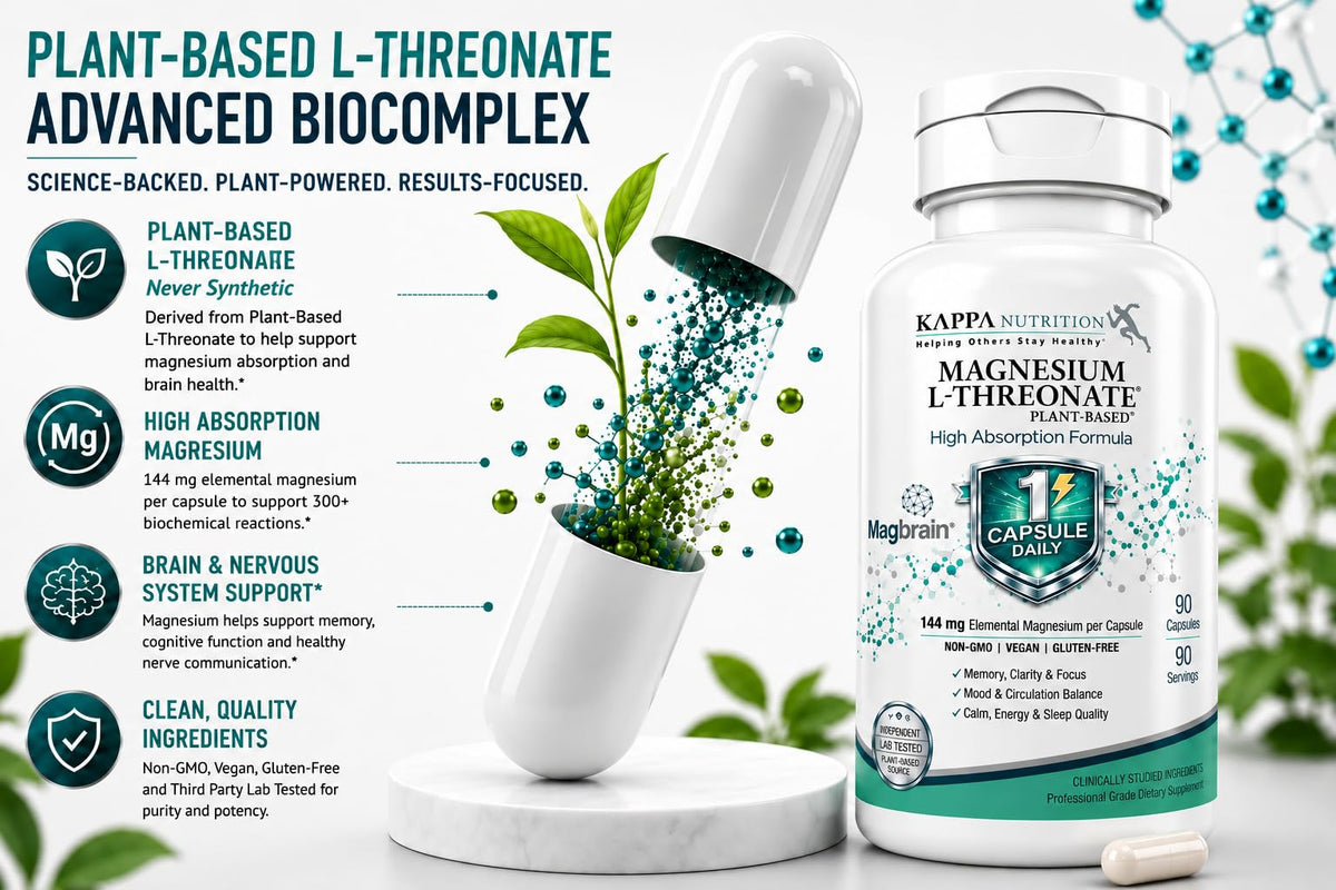Natural magnesium for cognitive support