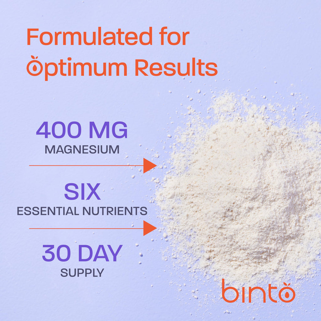 natural magnesium for de-stressing