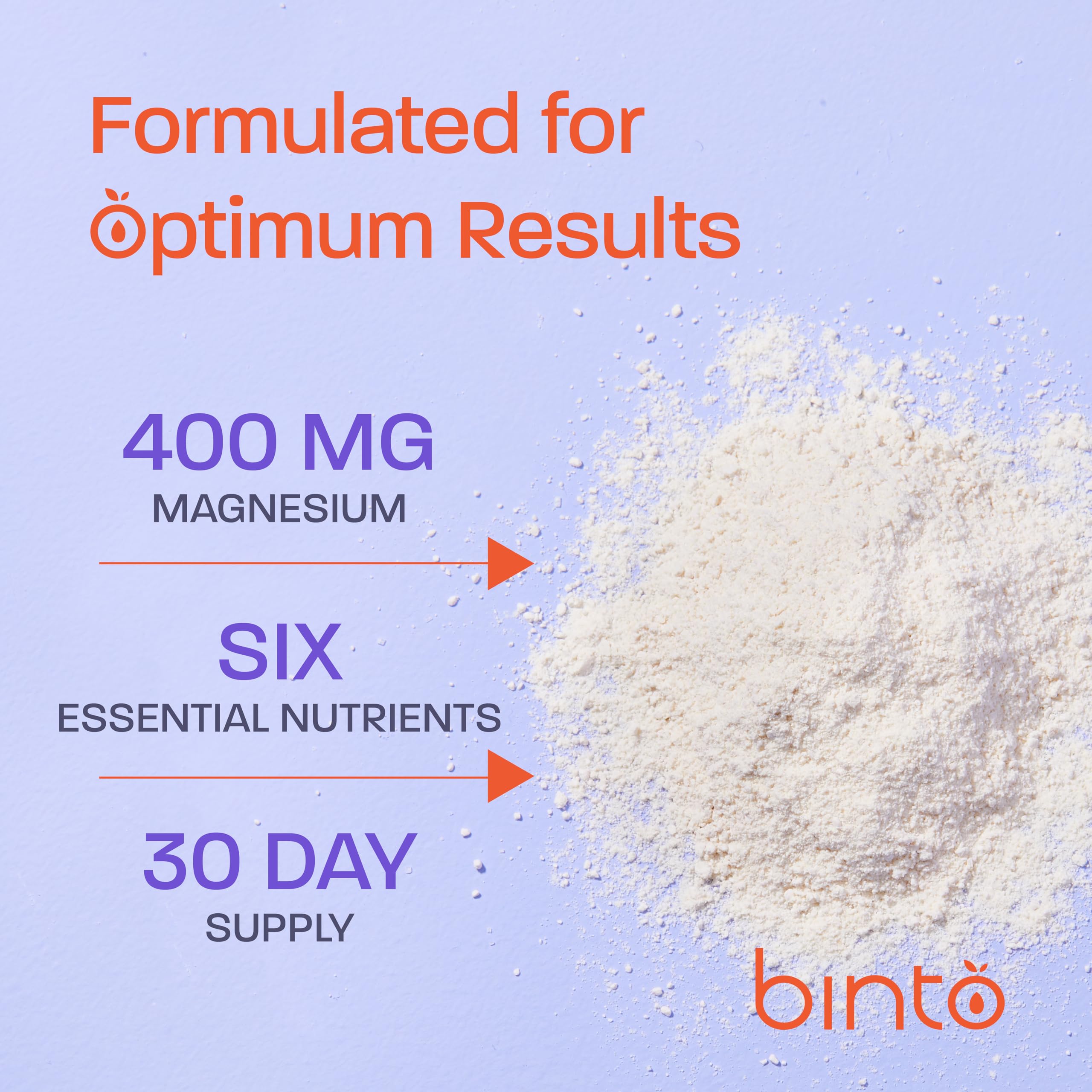 natural magnesium for de-stressing