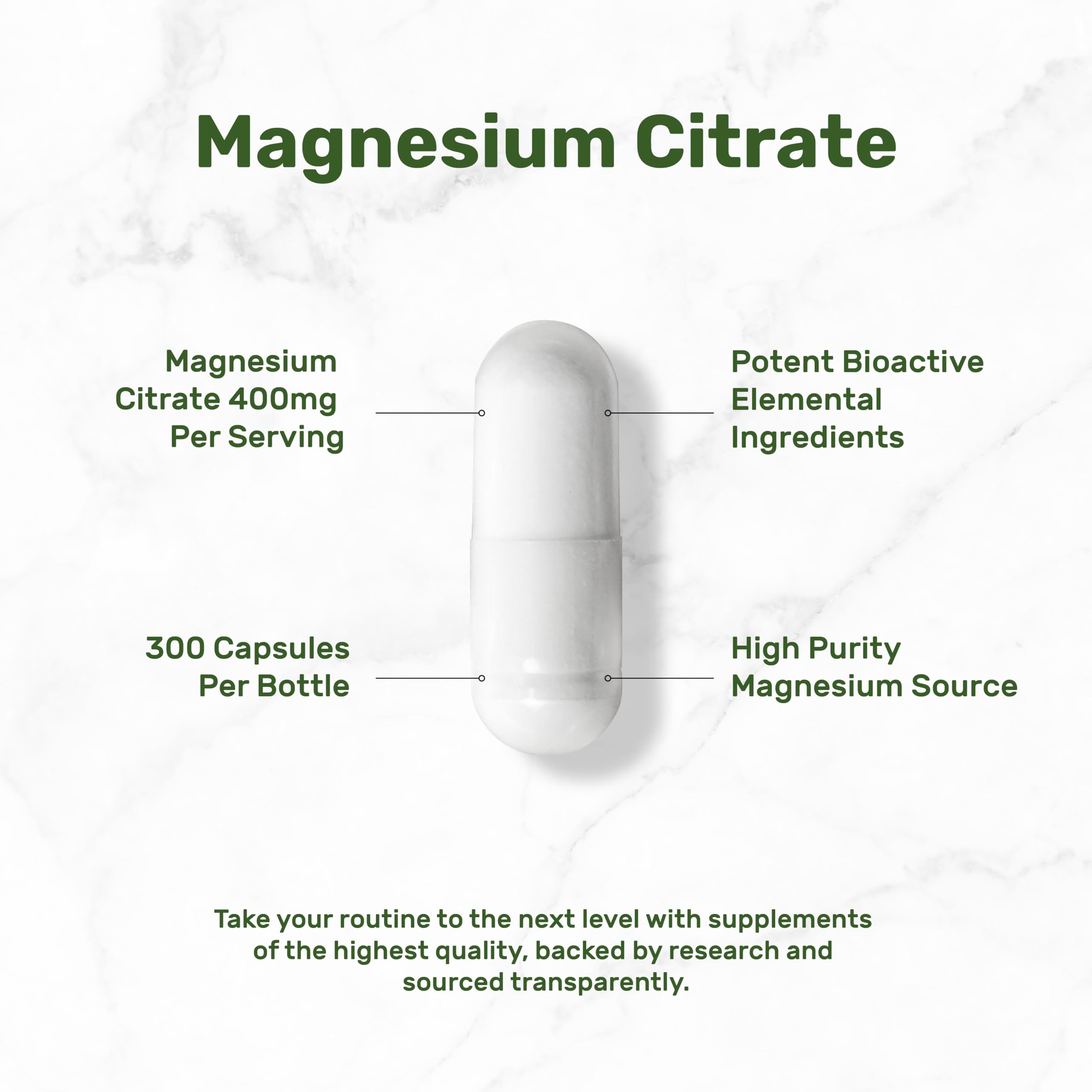 Natural magnesium for energy boost