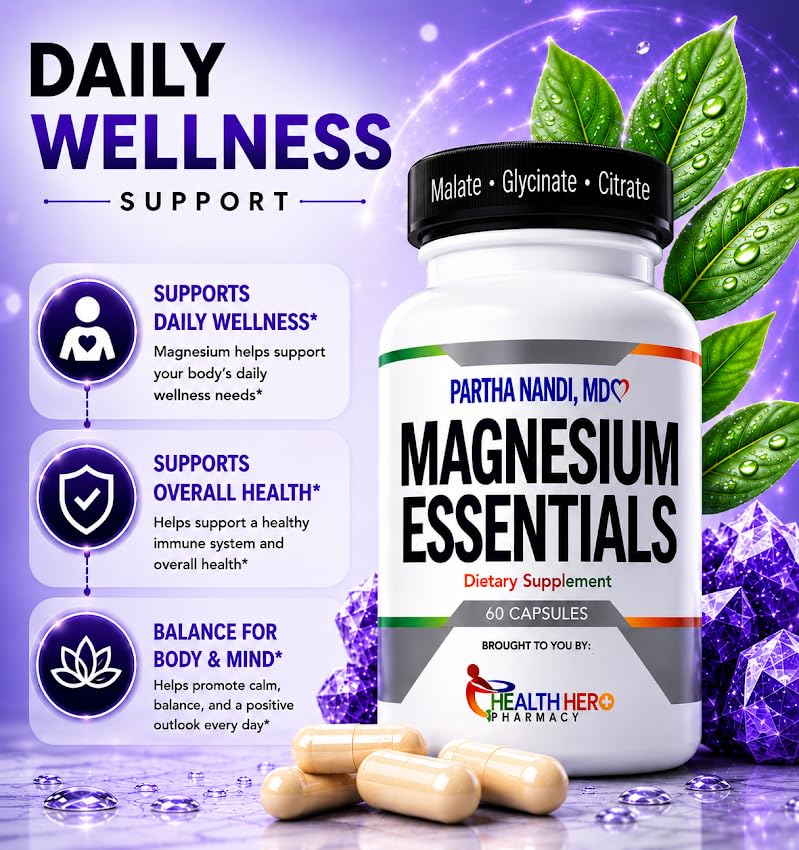 Natural magnesium for energy support