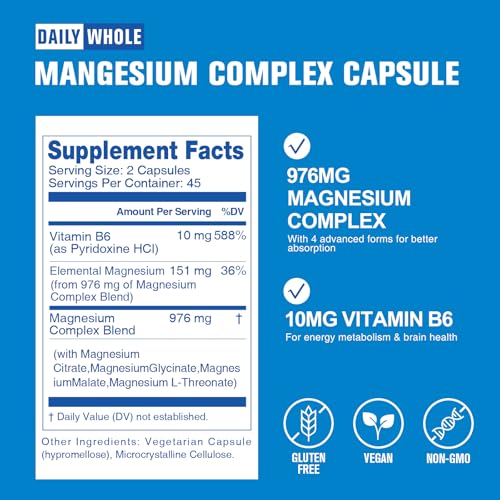 Natural magnesium for energy support