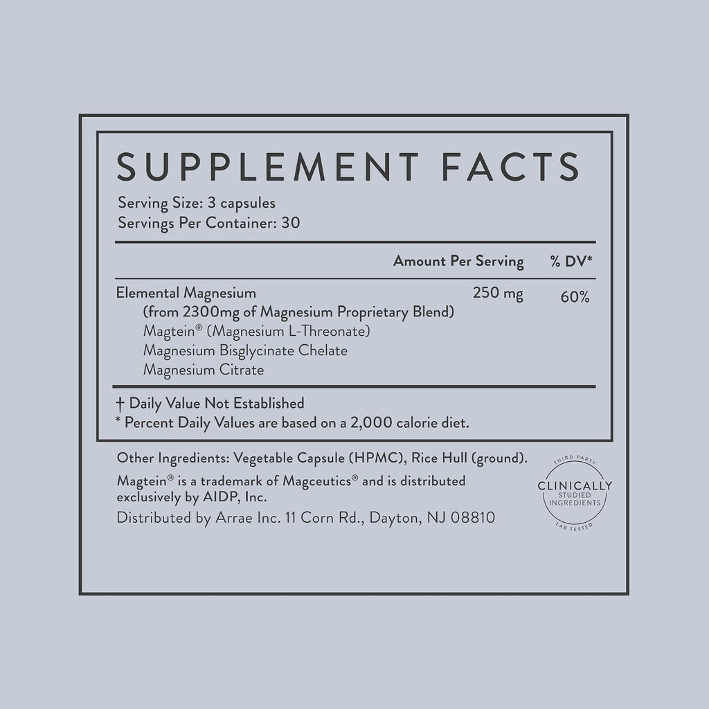 natural magnesium for improved relaxation