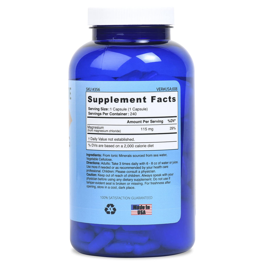 Natural magnesium for men and women