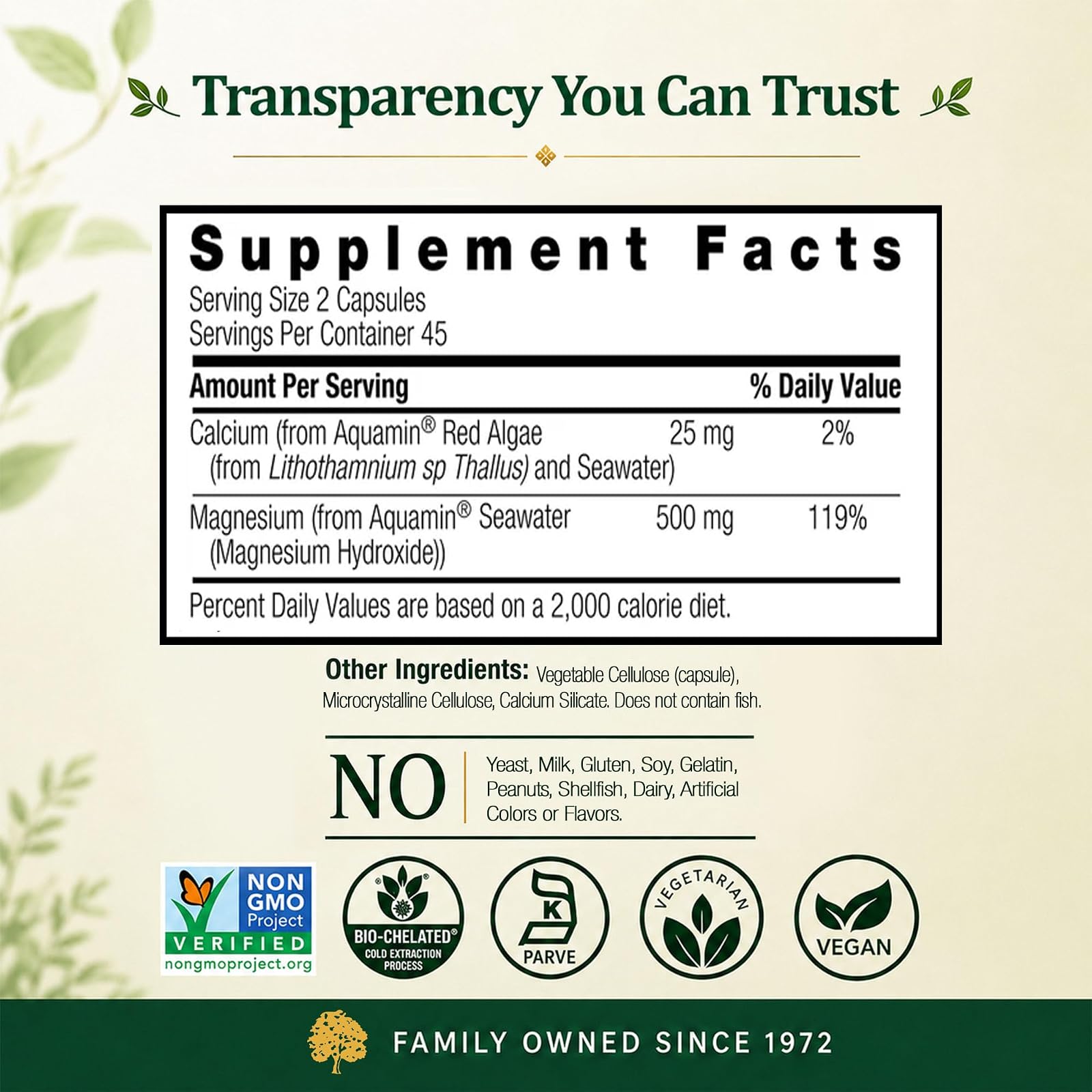 Natural magnesium for muscle recovery