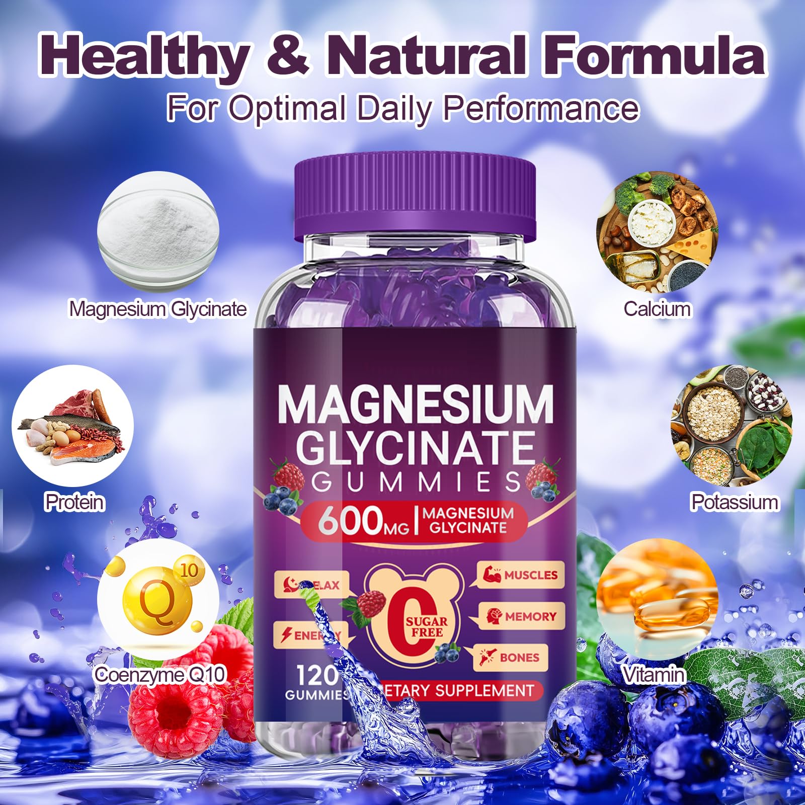 Natural magnesium for muscle recovery